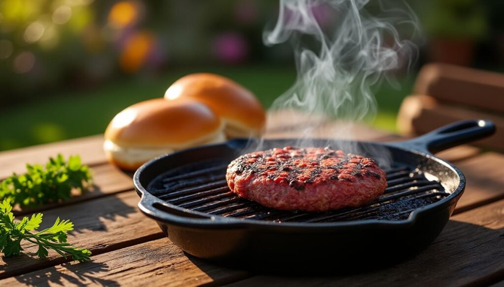 🔥 Maîtrisez la cuisson parfaite du steak haché 🍳